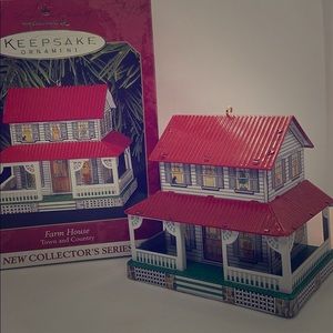 Hallmark | Holiday | Vintage Hallmark Town Country Series Farm House ...
